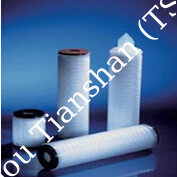 1.0 + 5.0 micron Multi layers Polypropylene / PP Pleated Filter Cartridge / Suitable for high viscosity liquid (20inch)