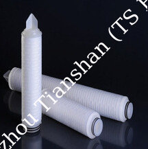 Durable micron membrane water PP membrane pleated filter cartridge of Multi layers