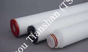 30 inch / 0.45 micron Polypropylene membrane / PP Pleated Filter Cartridge / ink filtration