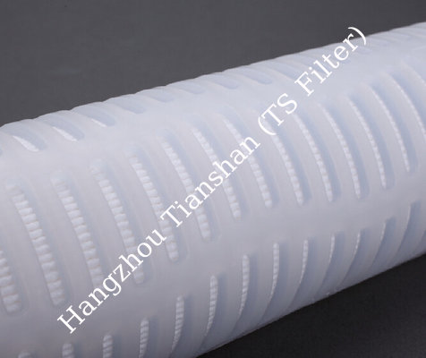 High Grade Borosilicate glass fibre Polyester membrane filter cartridge , 10 inch 0.45 micron