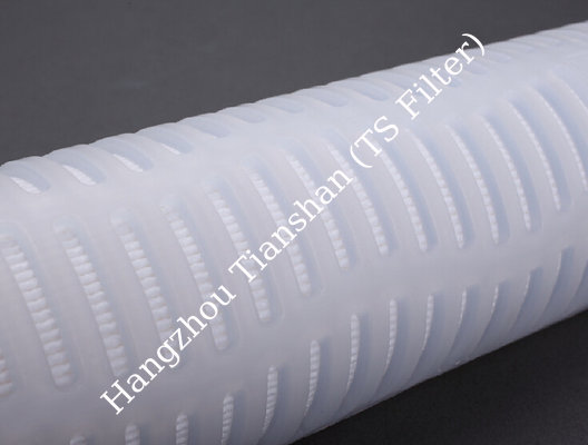 40inch / 0.2micron PTFE membrane Sterilizing Grade Filters for high temperature air filtration / SS inner core