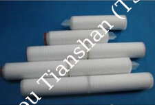 30 inch / 10.0 micron Polypropylene membrane / PP Pleated Filter Cartridge / Suitable for prefiltration