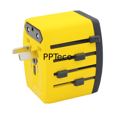 Electronic Promotional Europe Plug to US UK Travel Adapter All-in-One Universal Travel Adapter