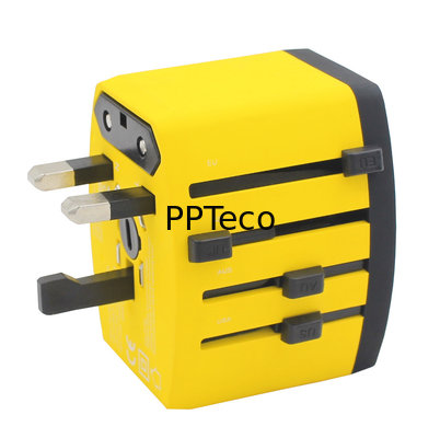 Electronic Promotional Europe Plug to US UK Travel Adapter All-in-One Universal Travel Adapter