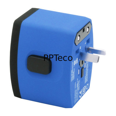 Travel Adapter Worldwide All-in-One Universal US UK EU AU Plugs Global Travel Adapter with 4 USB