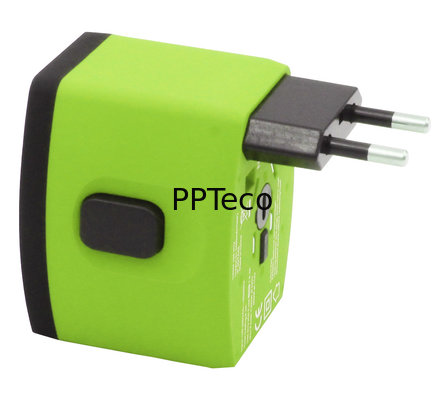 International Universal Travel Adapter with 4 USB Charger Ports