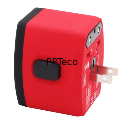 Worldwide Power Converter Universal Travel Plug Adapter All in One 4 USB Travel Adapter