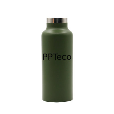 2019 Promotional Leak Proof Outdoor Cola Shaped Powder Coating Sports Vacuum Insulated Stainless Steel Water Bottle