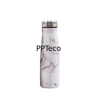 Vacuum Flask Water Bottle Marble Cold and Hot 550ml Stainless Steel Double Wall Water Bottle