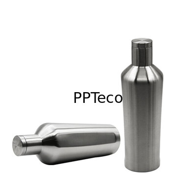 Double Wall Vacuum Sealed Stainless Steel Wine Bottle 700 ml - Color Stainless Steel