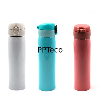 450 ML Leak Proof Double wall thermal bottle stainless steel vacuum flask with hand open lid