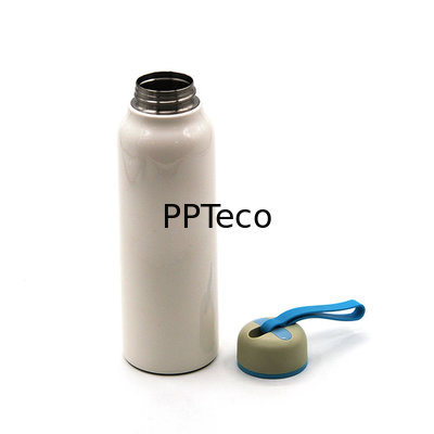 2019 New outdoor sports insulated double wall stainless steel bottle with carry handle