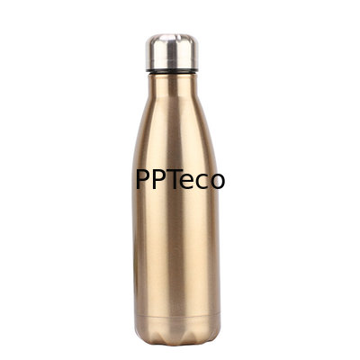 2019 New Insulated 500ml Stainless steel cola shaped water bottle