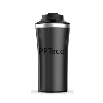 Personalized leak proof sports travel mug double wall no vacuum insulated stainless steel tumbler