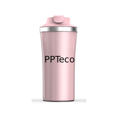 Personalized leak proof sports travel mug double wall no vacuum insulated stainless steel tumbler