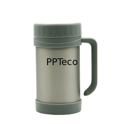 Professional 450 ml reusable 18/8 stainless steel coffee cup