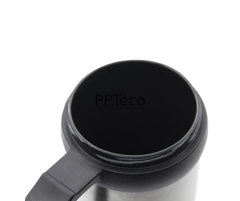 Eco-friendly inner plastic stainless steel travel mug coffee tumbler cup