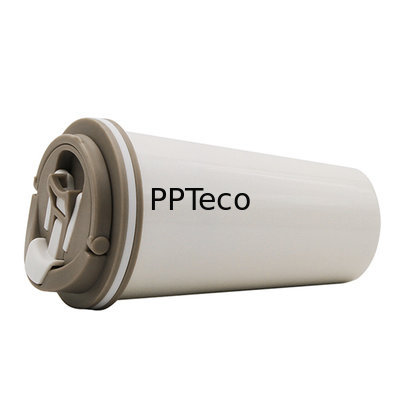 Reusable travel mug manufactured reusable insulated drinking coffee cup with pp lid
