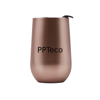 High quality stainless Steel Double Wall Vacuum Insulated Tumbler with Spill Proof Flip Top Snug Fit for Car Cup Holder