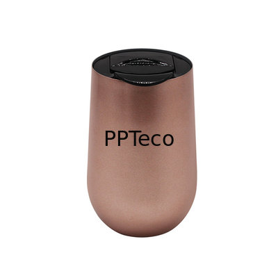 High quality stainless Steel Double Wall Vacuum Insulated Tumbler with Spill Proof Flip Top Snug Fit for Car Cup Holder