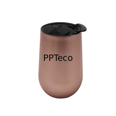High quality stainless Steel Double Wall Vacuum Insulated Tumbler with Spill Proof Flip Top Snug Fit for Car Cup Holder