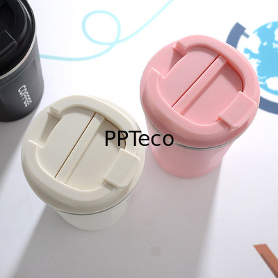 Modern Luxury hot and cool eco reusable double wall vacuum sealed insulated metal stainless steel travel coffee mug