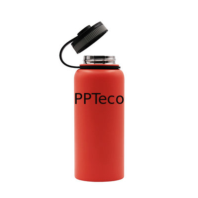 Bpa Free Stainless Steel Outdoor Sport Water Bottle Leak Proof Lid 1000ml