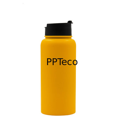 Outdoor large capacity 1000ml insulated stainless steel sport water bottle