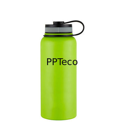 Double wall 18/8 304 reusable wide mouth vacuum insulated bpa free thermos bottle stainless steel sport water bottle