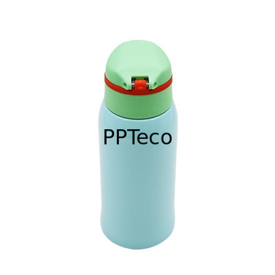 2019 Hot Sale Cute 550ml double wall insulate metal 304 stainless steel water bottle for kids