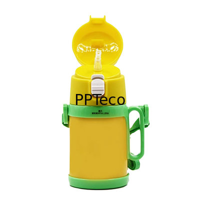 Food Grade Children Vacuum Stainless Steel Water Bottle With Straw