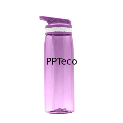 Reusable Tritan BPA Free Plastic Water Bottle for Sports with Pop Up Straw