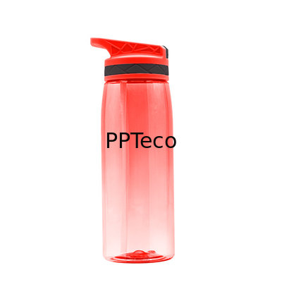 Reusable Tritan BPA Free Plastic Water Bottle for Sports with Pop Up Straw