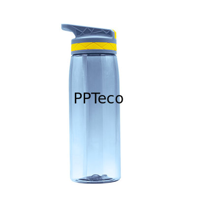 Reusable Tritan BPA Free Plastic Water Bottle for Sports with Pop Up Straw