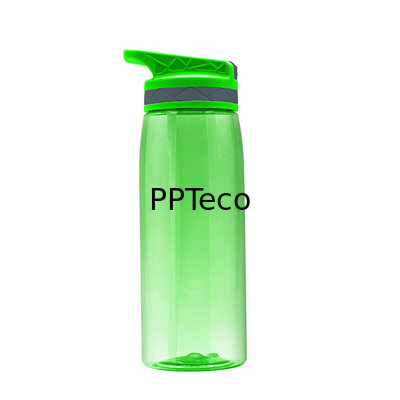Reusable Tritan BPA Free Plastic Water Bottle for Sports with Straw