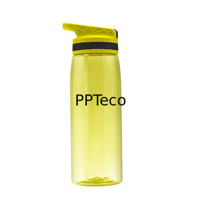 Reusable Tritan BPA Free Plastic Water Bottle for Sports with Pop Up Straw