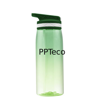 Reusable Tritan BPA Free Plastic Water Bottle for Sports with Pop Up Straw
