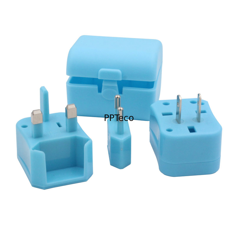 All-in-One Europe Plug to US UK Wall Socket Universal Travel Adapter