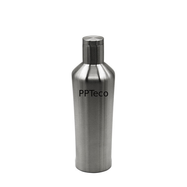 Double Wall Vacuum Sealed Stainless Steel Wine Bottle 700 ml - Color Stainless Steel