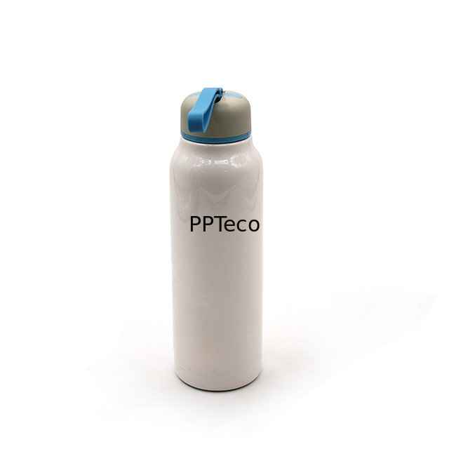 2019 New outdoor sports insulated double wall stainless steel bottle with carry handle