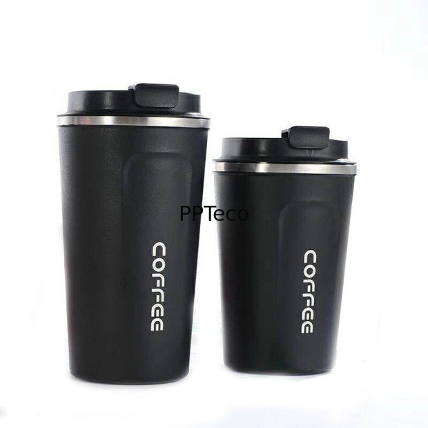Modern Luxury hot and cool eco reusable double wall vacuum sealed insulated metal stainless steel travel coffee mug
