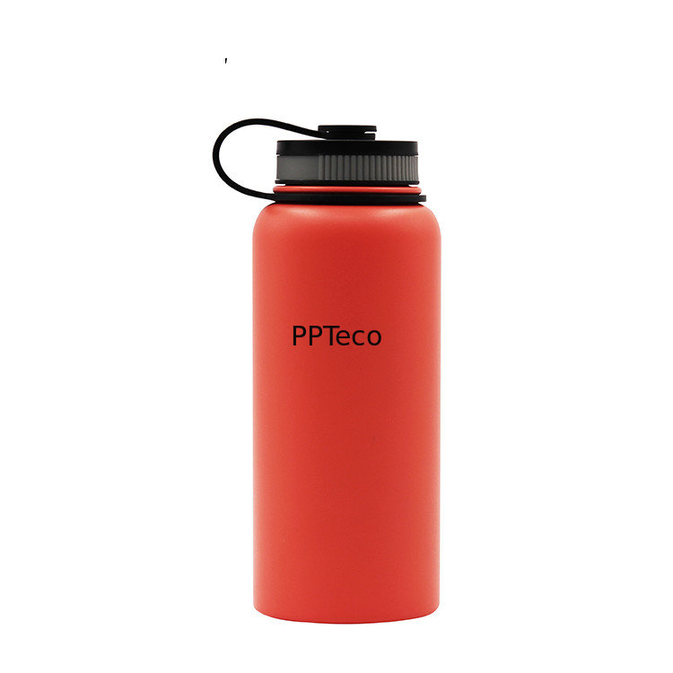 Bpa Free Stainless Steel Outdoor Sport Water Bottle Leak Proof Lid 1000ml