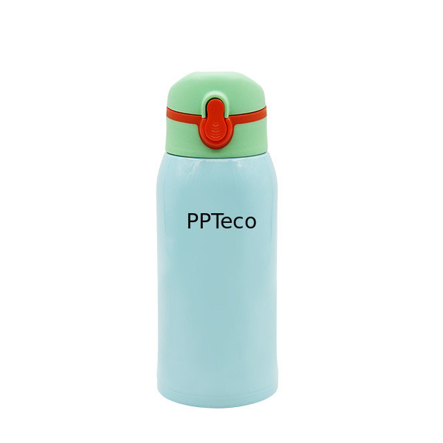 2019 Hot Sale Cute 550ml double wall insulate metal 304 stainless steel water bottle for kids
