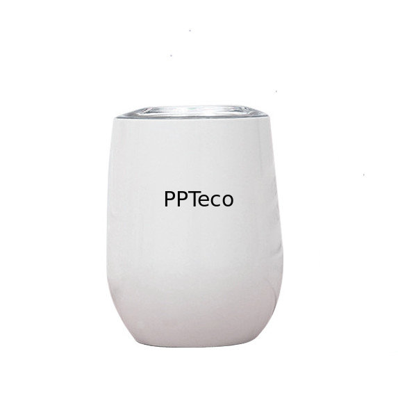 Stainless Steel Wine Glass Tumbler with Lid Double Wall Vacuum Insulated Travel Tumbler Cup
