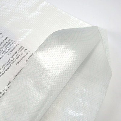 20 Kg PP Woven Rice Packing Bags Block Bottom Custom Printed FDA SGS Approved