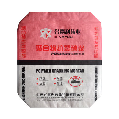 Tear Resistant PP Valve Pack Bags For Mortar Building Material / Food Additives