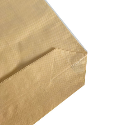 Waterproof Recyclable PP Valve Bag 50kg , Polypropylene Woven Cement Packing Bags