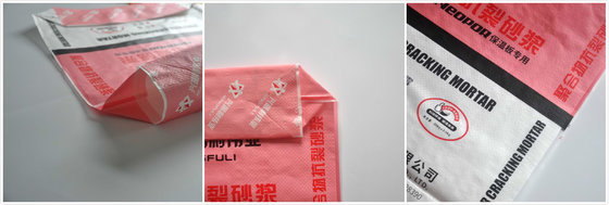 Light Weight PP Woven Packaging Bags ，Laminated Woven Valve Bags For Mortar