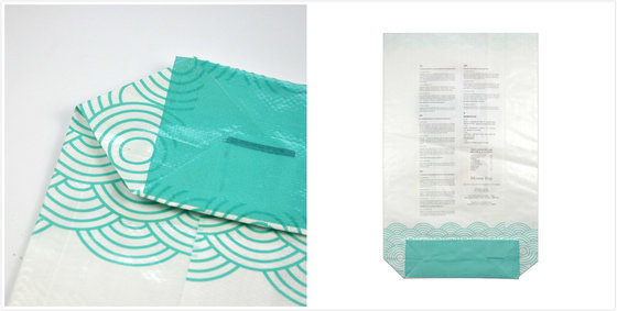 BOPP Laminated Woven Polypropylene Bags Block Bottom High Strength For Rice