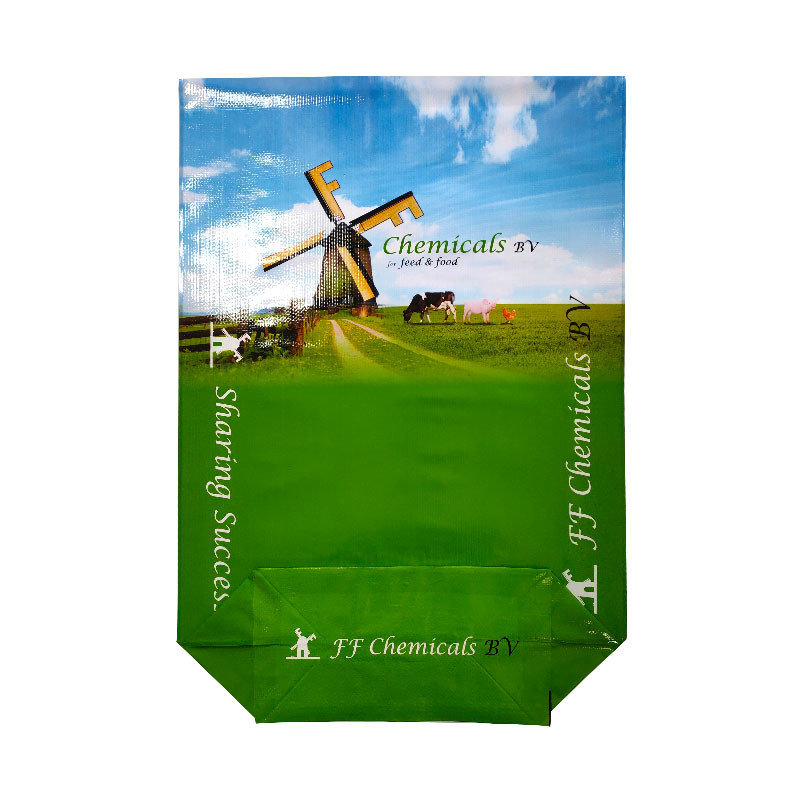 BOPP Polypropylene Laminated Square Bottom Packaging Bags for Feed&Food